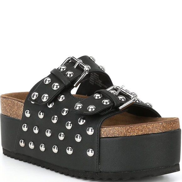 Steve Madden | Shoes | New Steve Madden Kalis Side Studded Platform ...